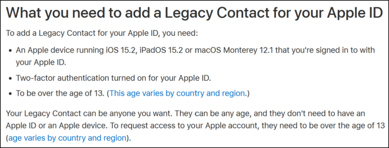 Planning Your Digital Legacy