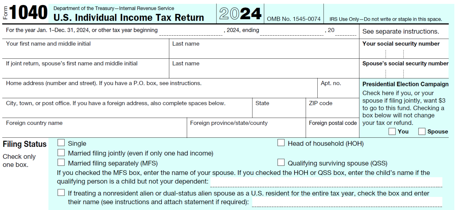 How to Read and Understand Your 1040